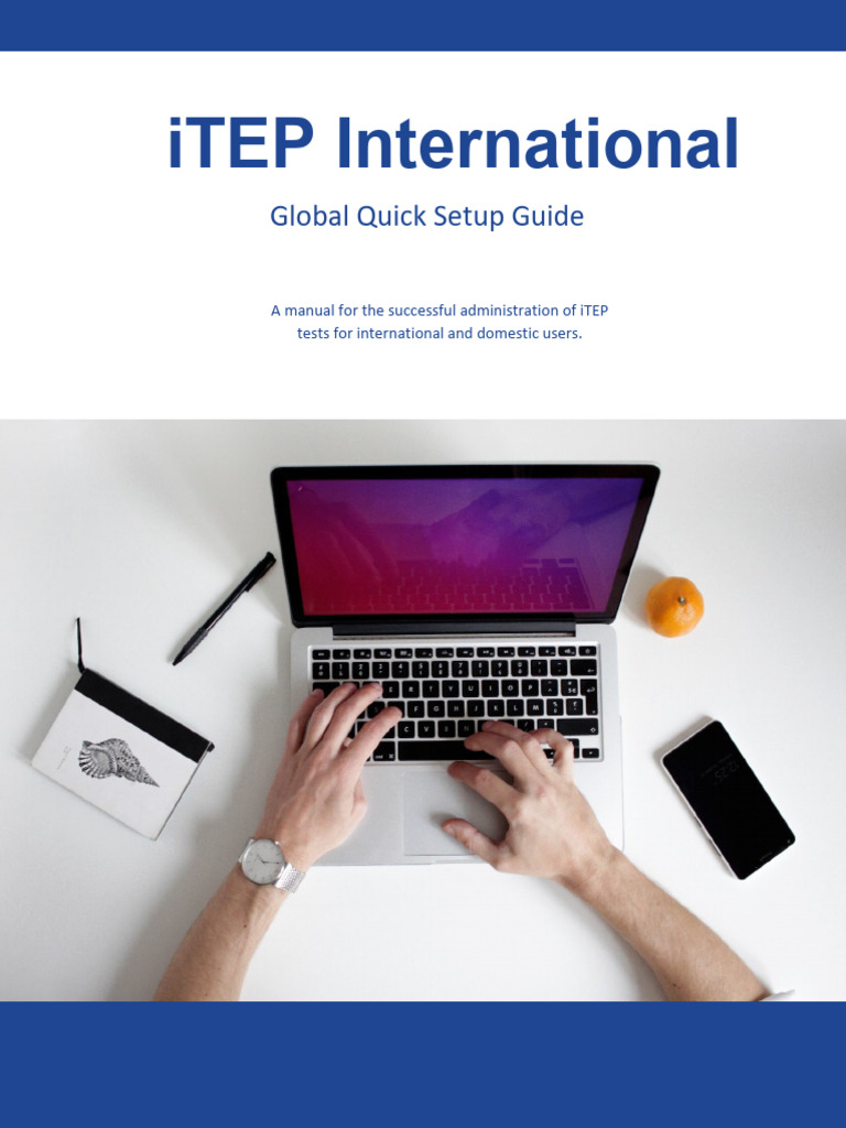 ITEP New Look New Feel Quick Setup Guide - Global | PDF | Operating ...