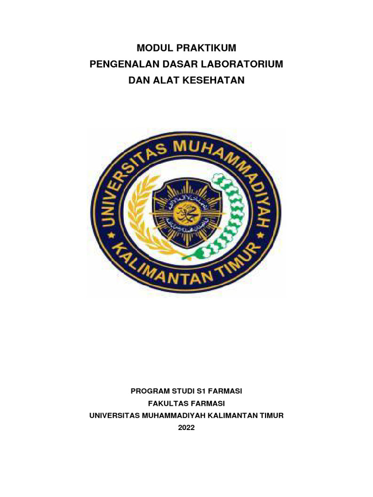 Modul Praktikum Pengenalan Dasar Laboratorium (Baru) | PDF