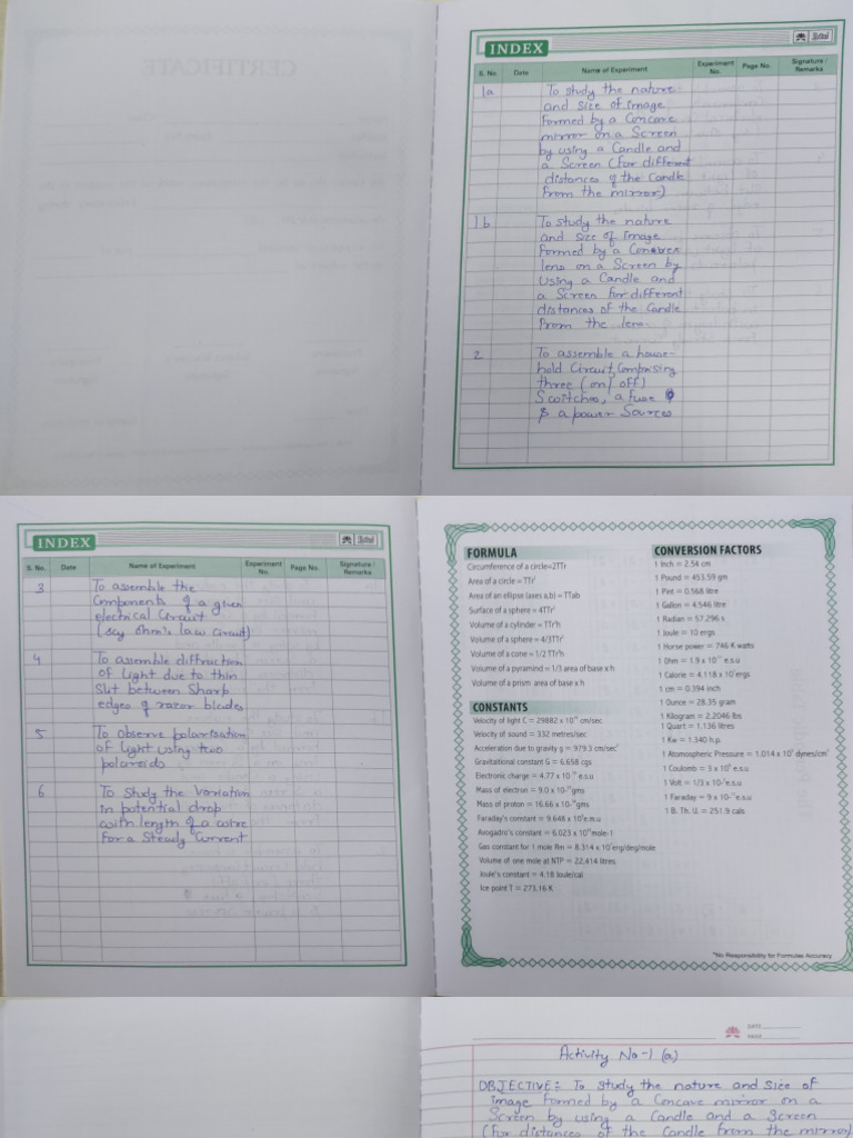 Physics Activity File | PDF | Units Of Measurement | Physical Quantities