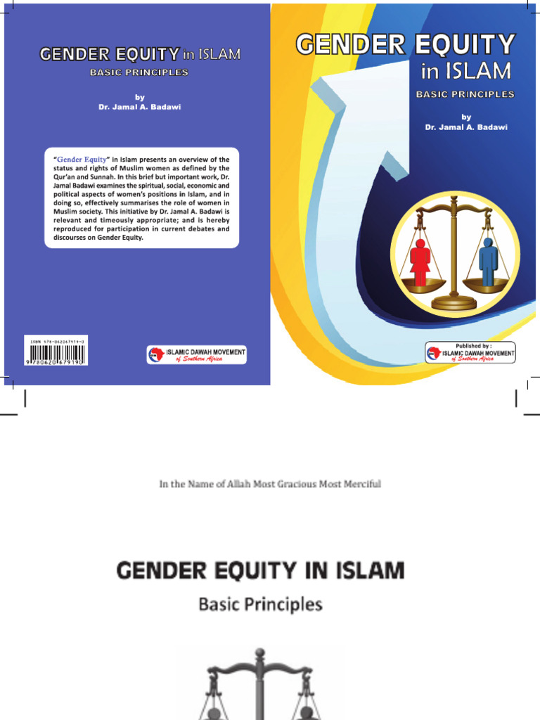 Book Gender Equity | PDF | Prophets And Messengers In Islam | Muhammad