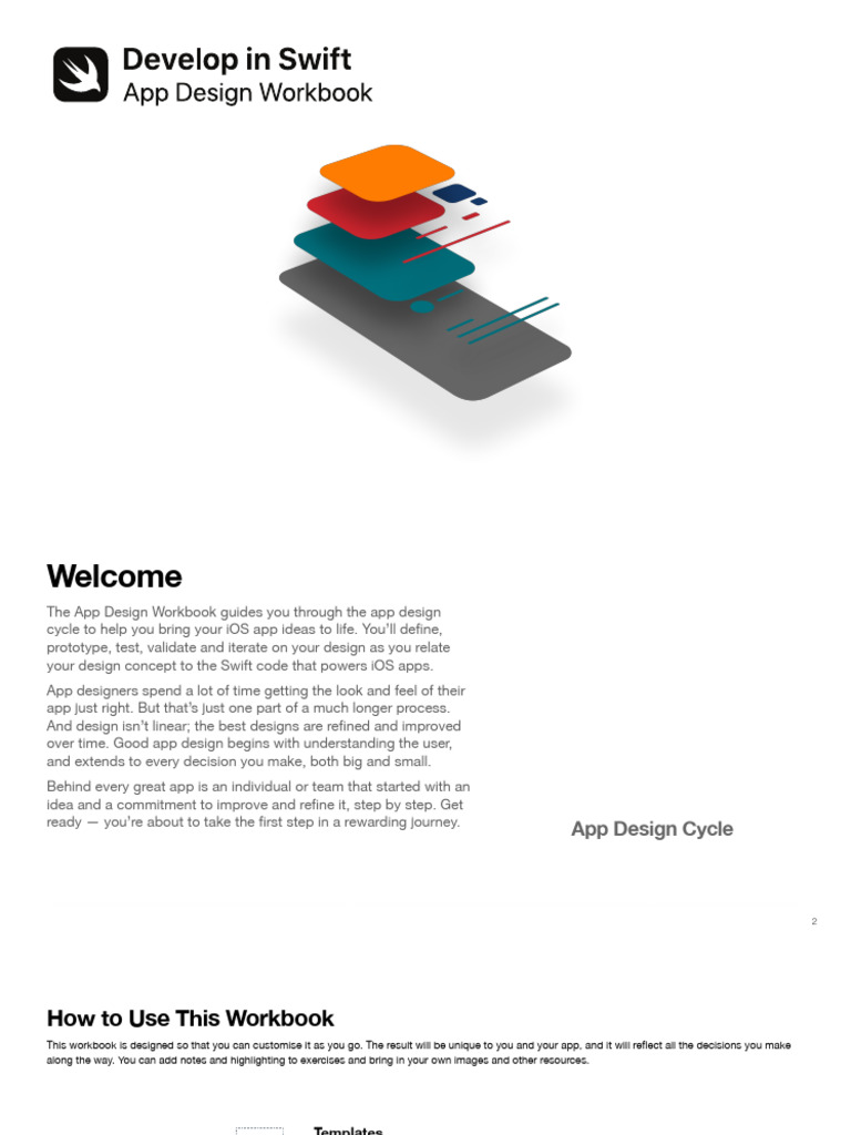 App Design Workbook AU | PDF | Ios | Swift (Programming Language)