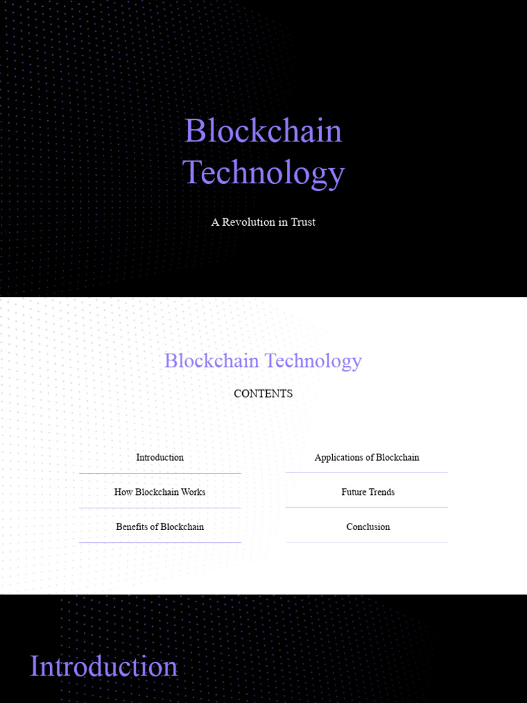 Blockchain Technology | PDF