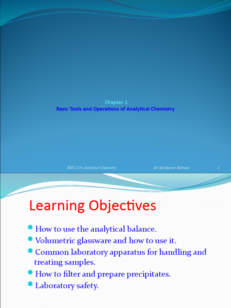 KNC2133 Chap 1 Basic Tools Operations | PDF