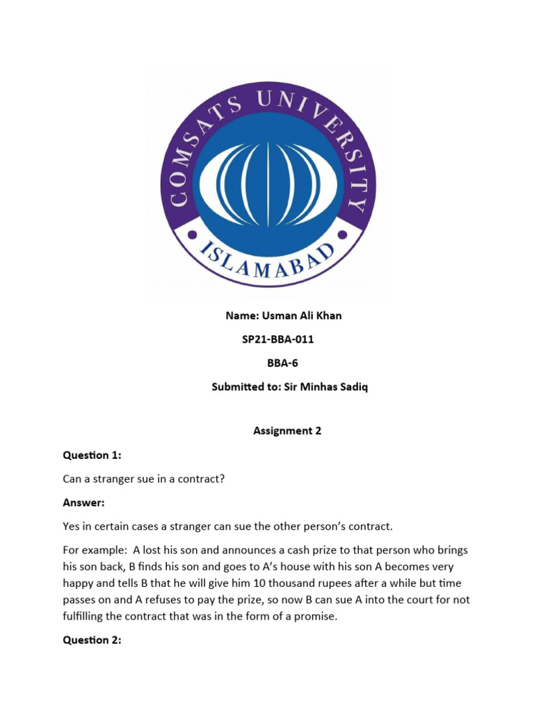 BL-6 Assignment | PDF