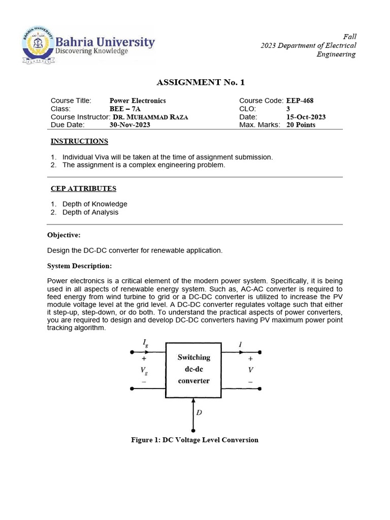 Cuk Converter Pdf Physical Quantities Manufactured Goods