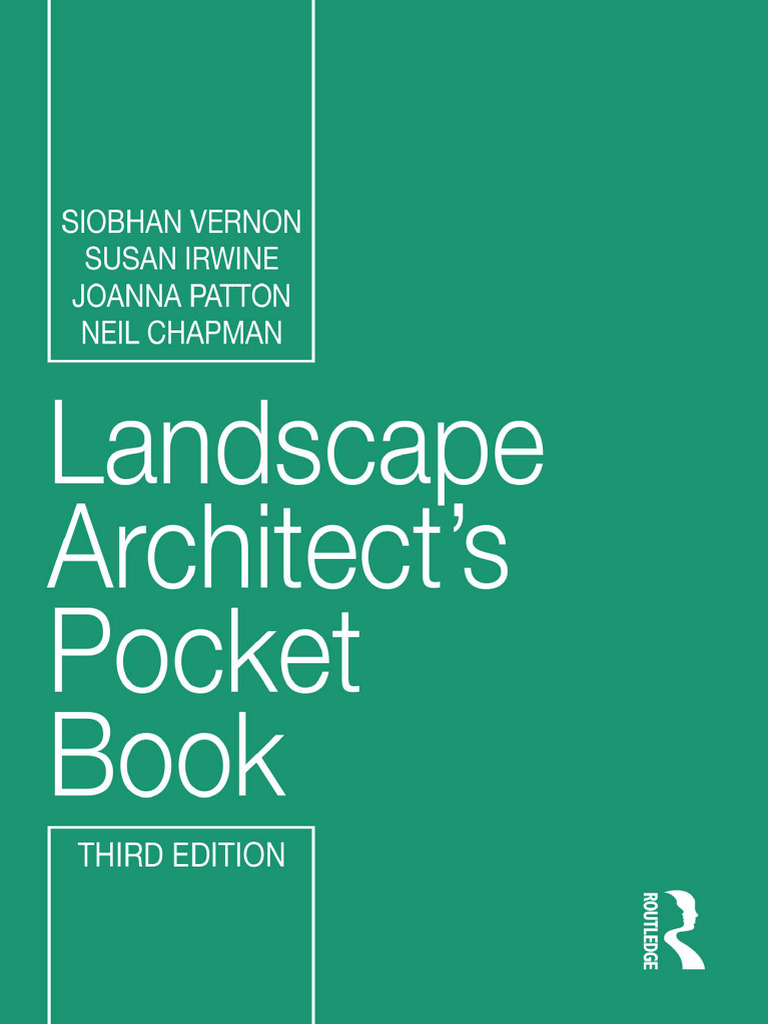 Landscape Architects Pocket Book (Siobhan Vernon Rachel Tennant Nicola ...