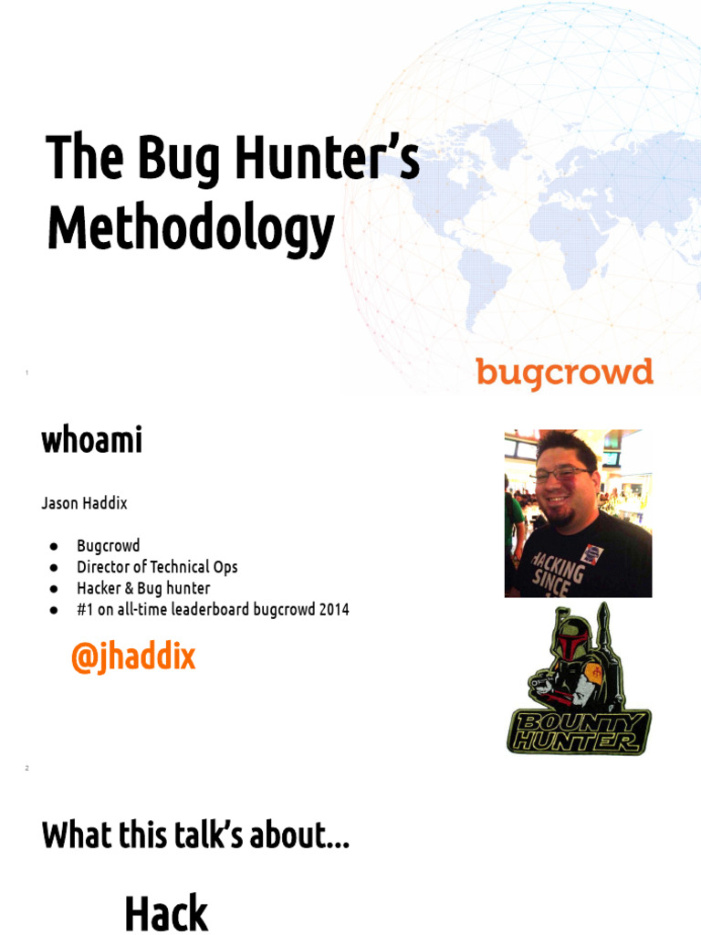 The Bug Hunters Methodology | PDF | Http Cookie | Security Engineering