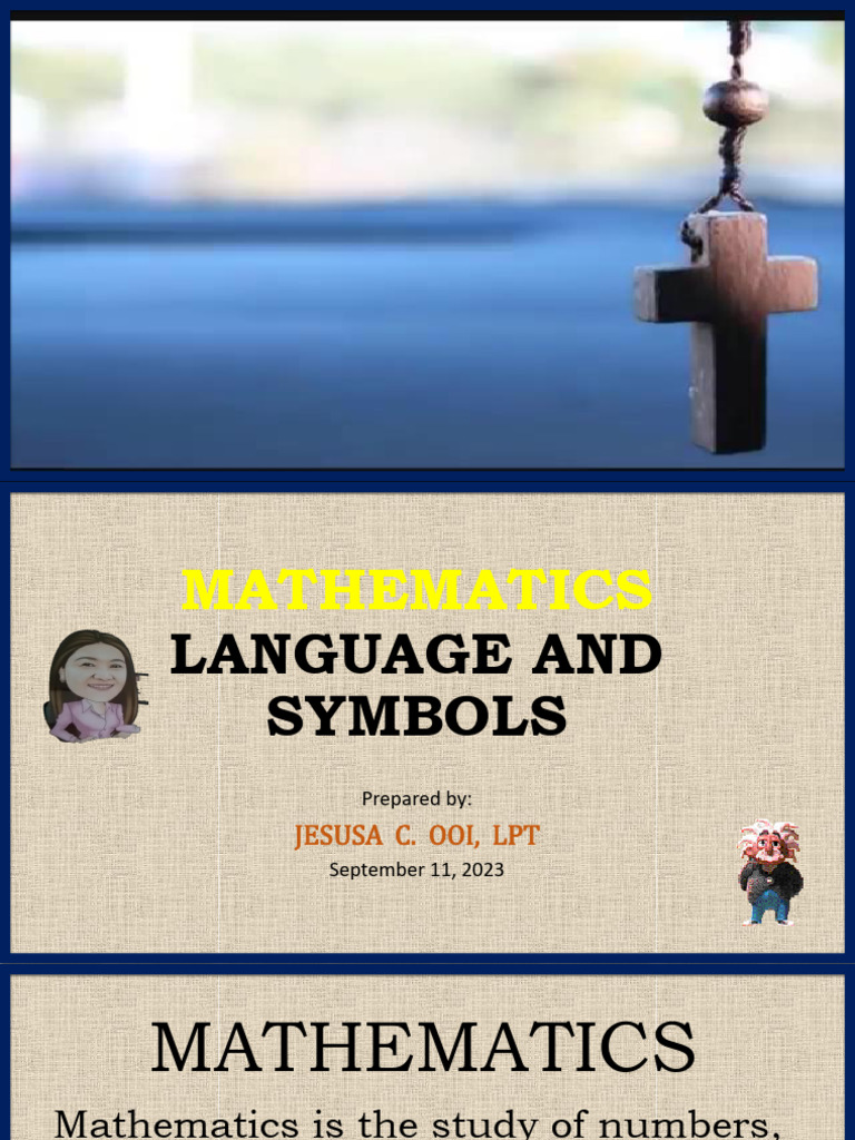 Module2.MMW Math Language and Symbols | PDF | Mathematics | Arithmetic