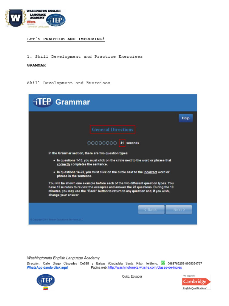 Grammar Itep | PDF | Part Of Speech | Noun