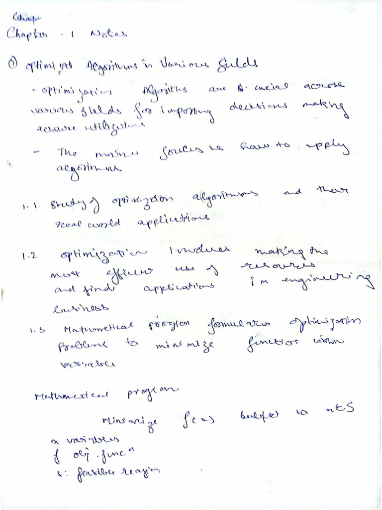 NO Assignment 1 | PDF