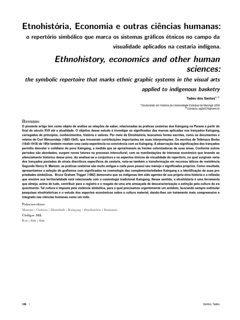 241-Texto Artigo-441-1-10-20210513 | PDF | Etnografia | Economia