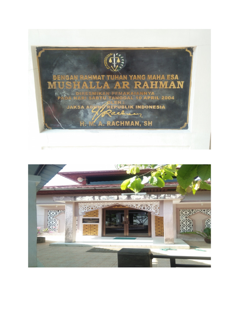 Dokumentasi Musholla | PDF