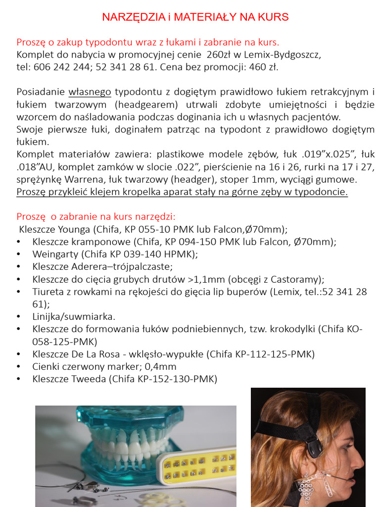 cz3. Program, Narzędzia | PDF