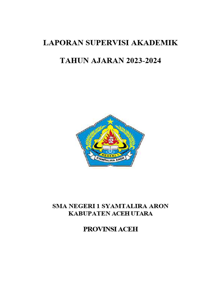 Laporan Supervisi Akademik | PDF | Bisnis