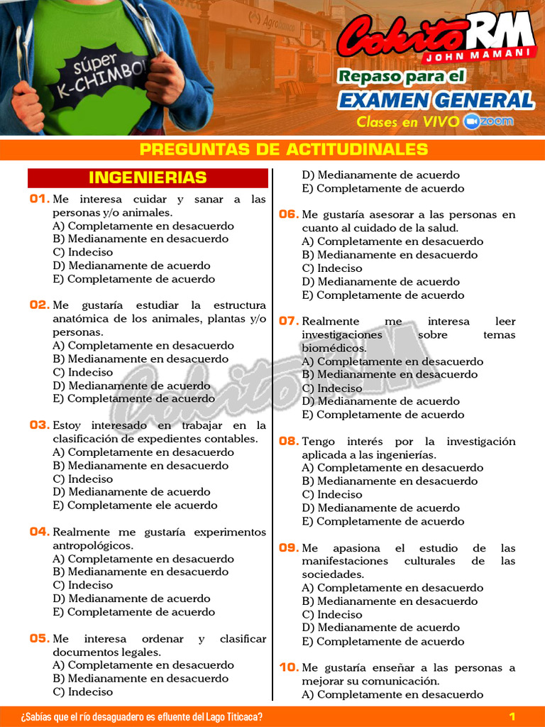Actitudinales | PDF | Ingeniería | Matemáticas
