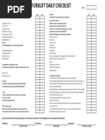 Manual Handling Checklist | PDF | Safety | Occupational Safety And Health