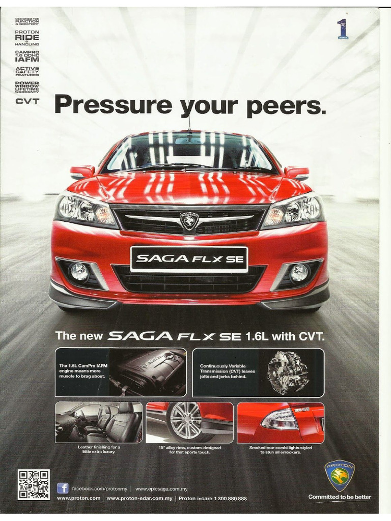Proton Saga FLX Se 2013 My | PDF