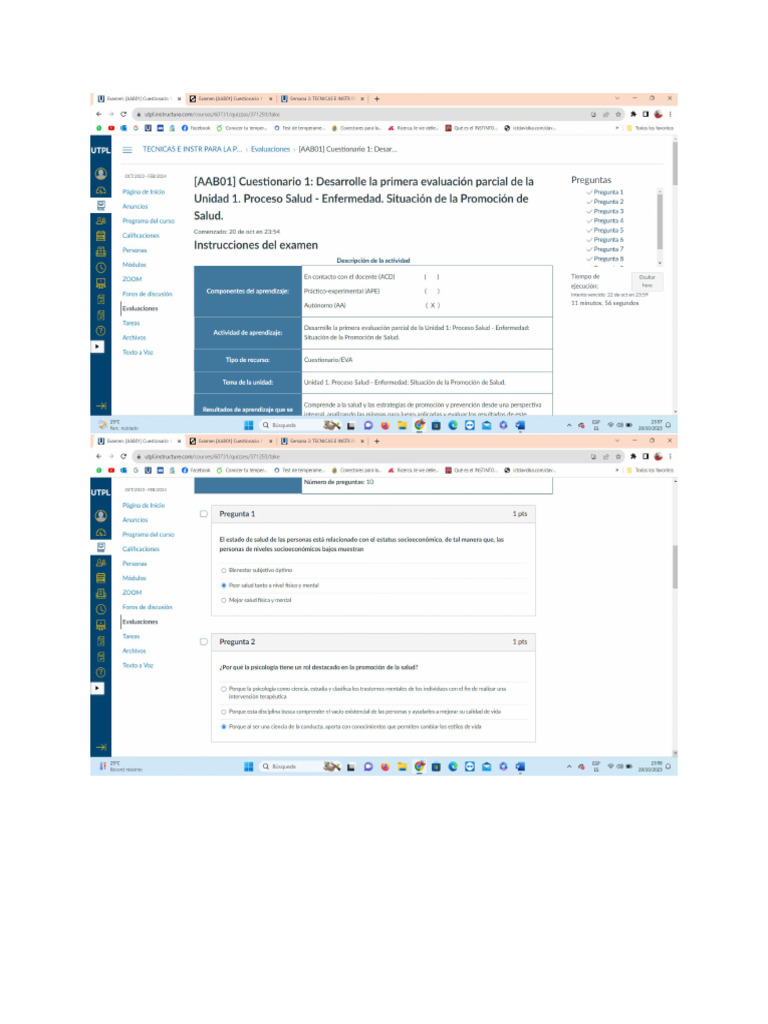 Tecnica e Instr 1bime Cuest | PDF