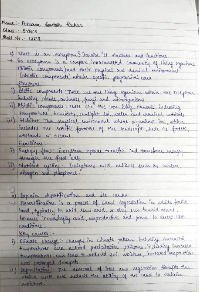 EVS Assignment (1) - Compressed | PDF