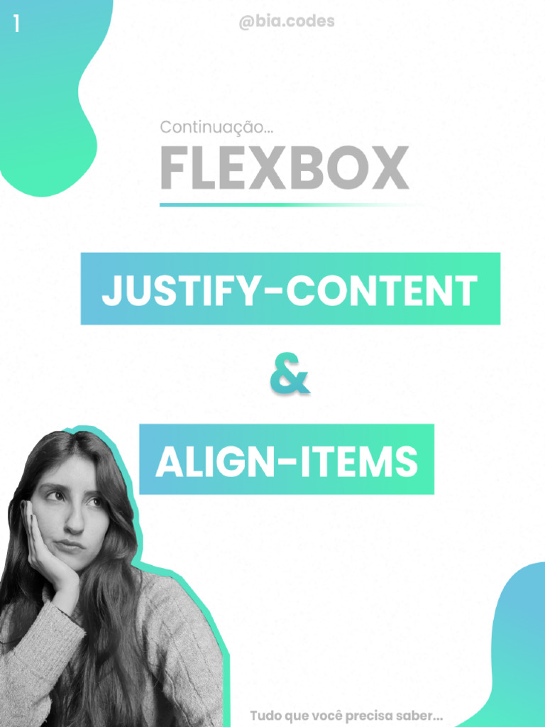 Como Alinhar Itens Flex Com Justify-Content & Align-Items | PDF