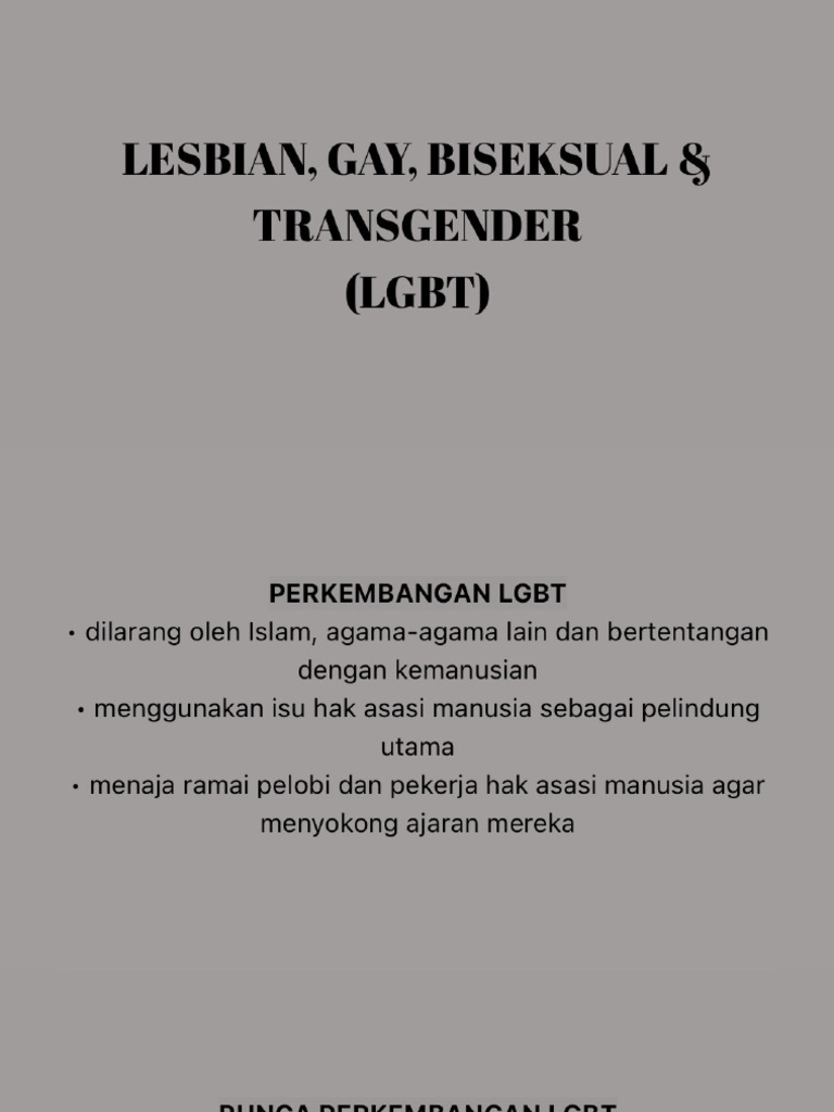 LGBT Pengajian Am Sem 2 | PDF