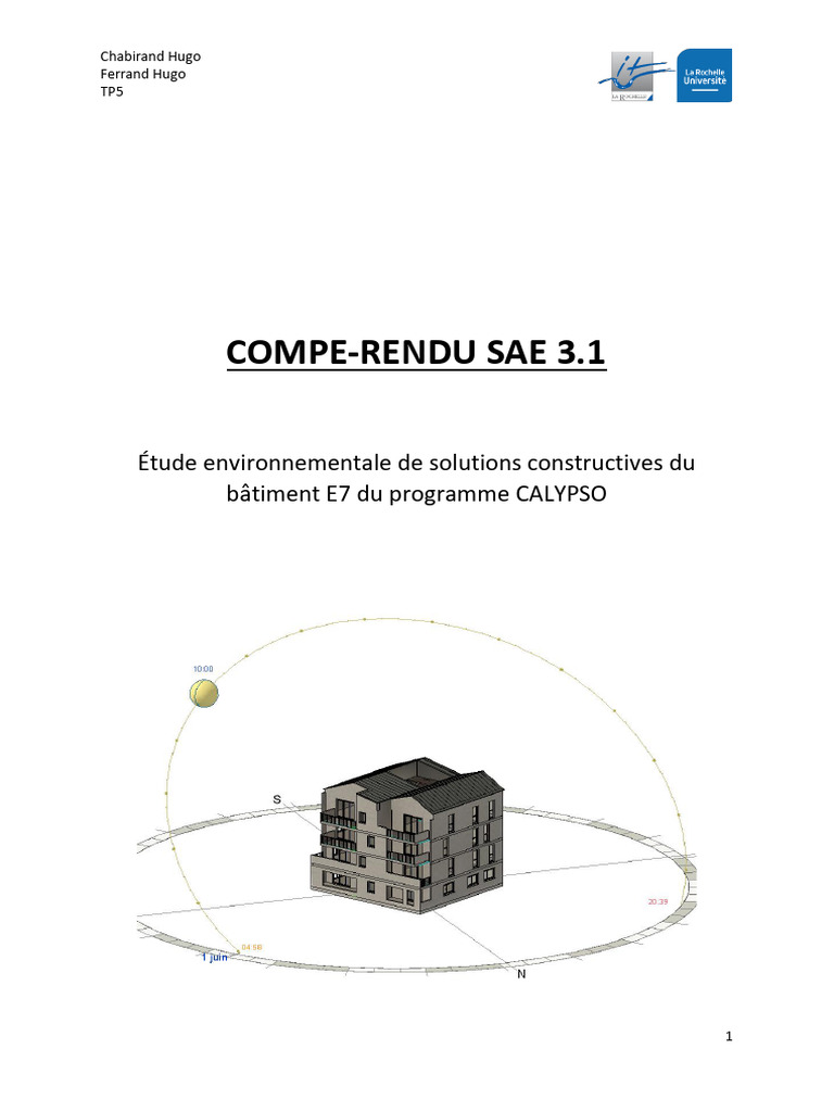 Compte Rendu Sae3 | PDF