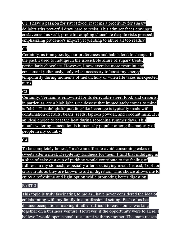 Sweets | PDF | Candy | Desserts