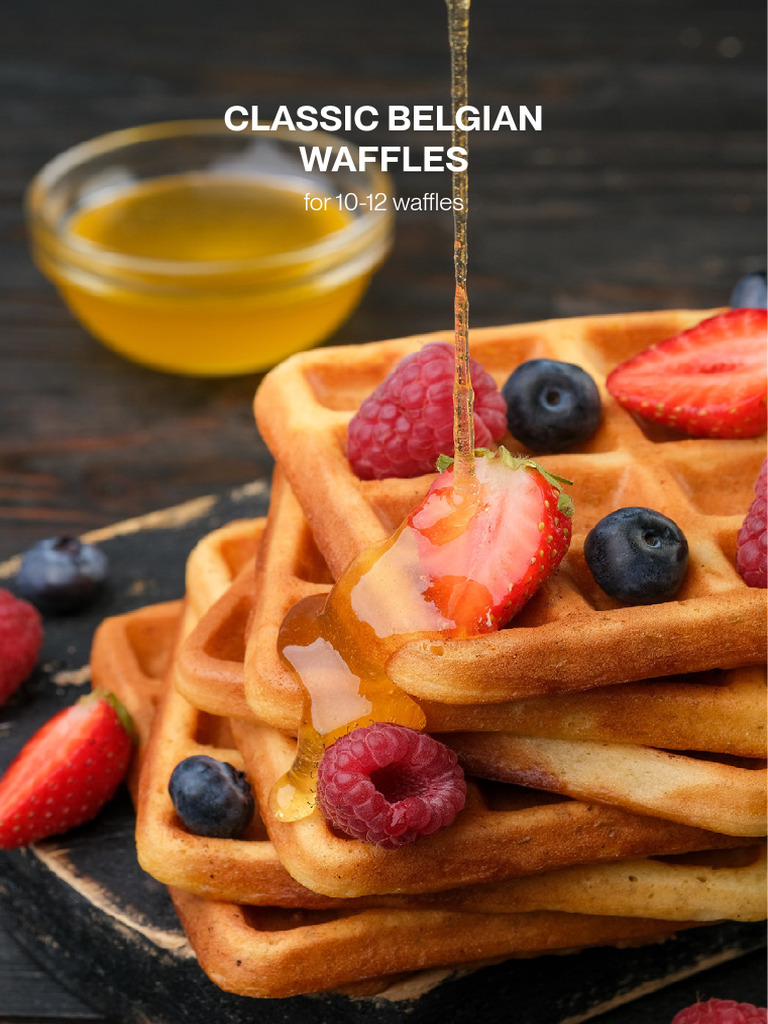 Classic Belgian Waffles | PDF