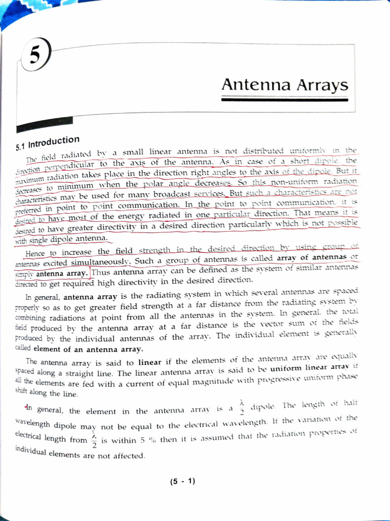 Antenna Arrays | PDF