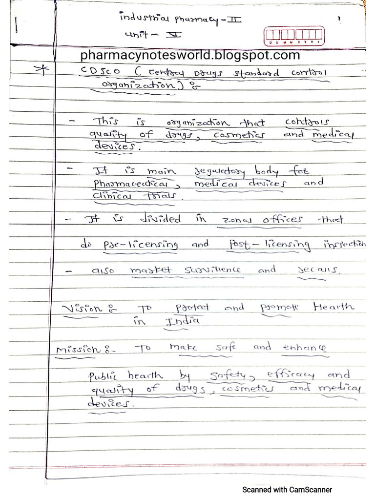 Industrial Pharmacy 2 Unit V Notes | PDF