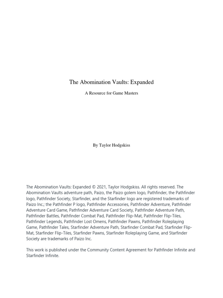 3548427-Abomination Vaults Expanded | PDF