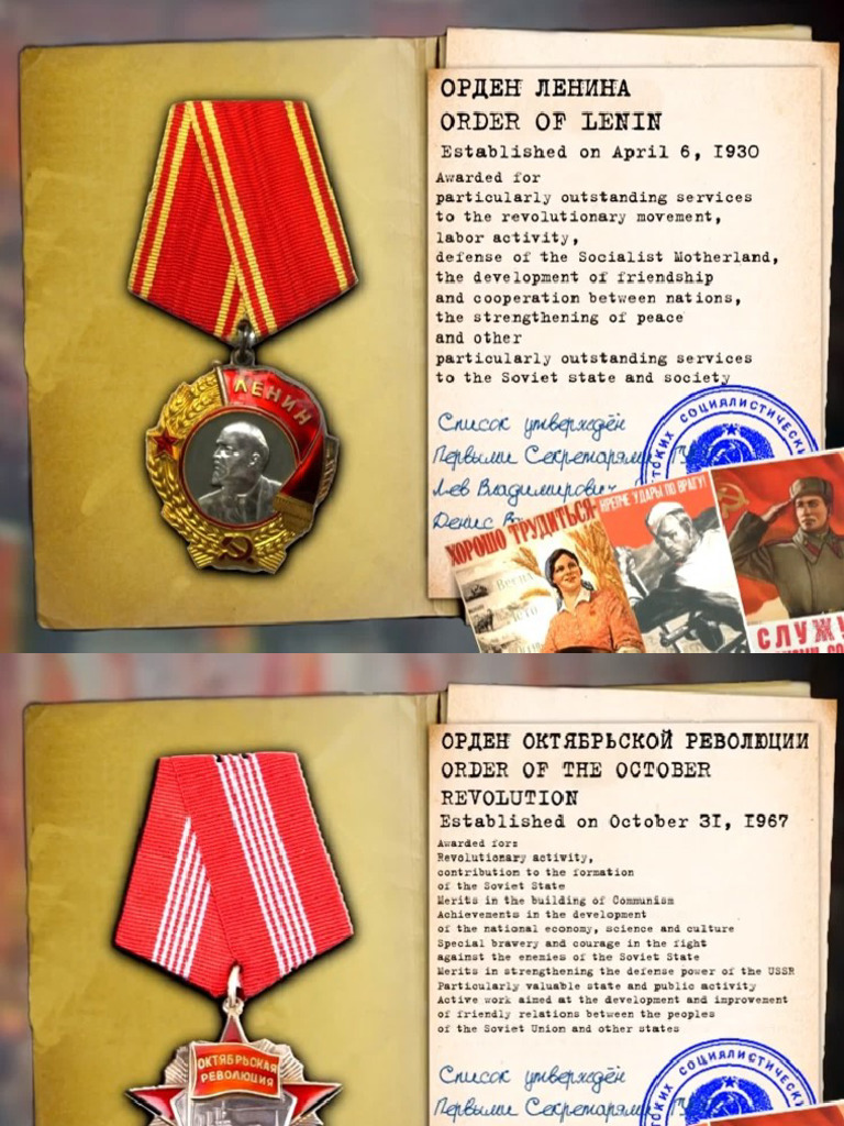 Russian Order and Medals | PDF