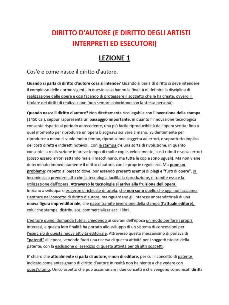 Modulo Diritto D'autore | PDF