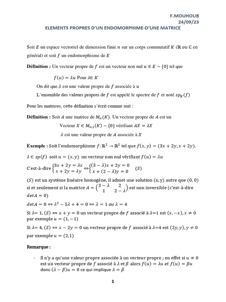 Cours 1-2023 - 2024 | PDF