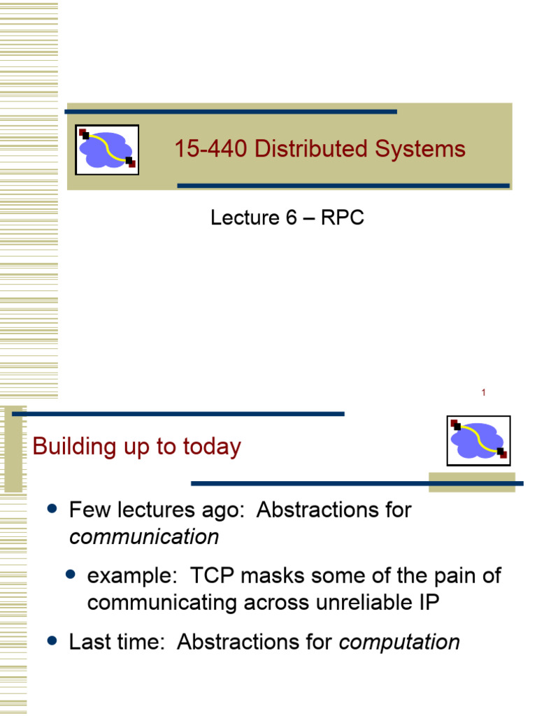 06 RPC | PDF | Computing | Computer Programming 06 RPC | PDF | Computing | Computer Programming