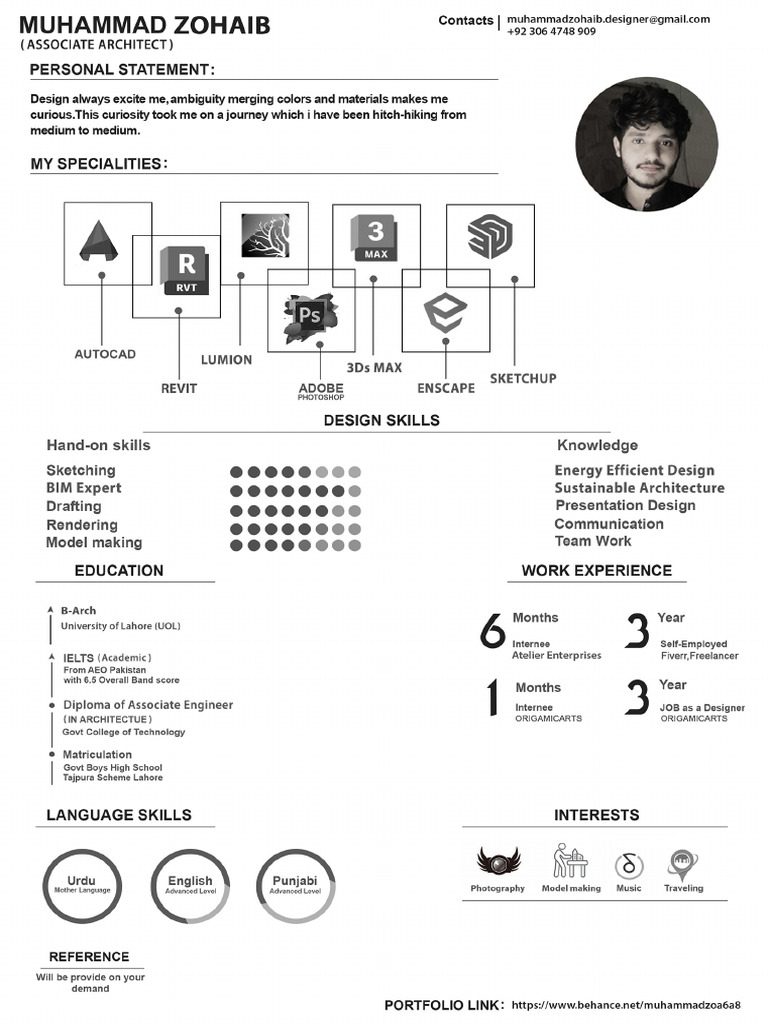 Muhammad Zohaib RESUME 2K23 | PDF