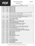 NSU Fall 2025 Academic Calendar | PDF