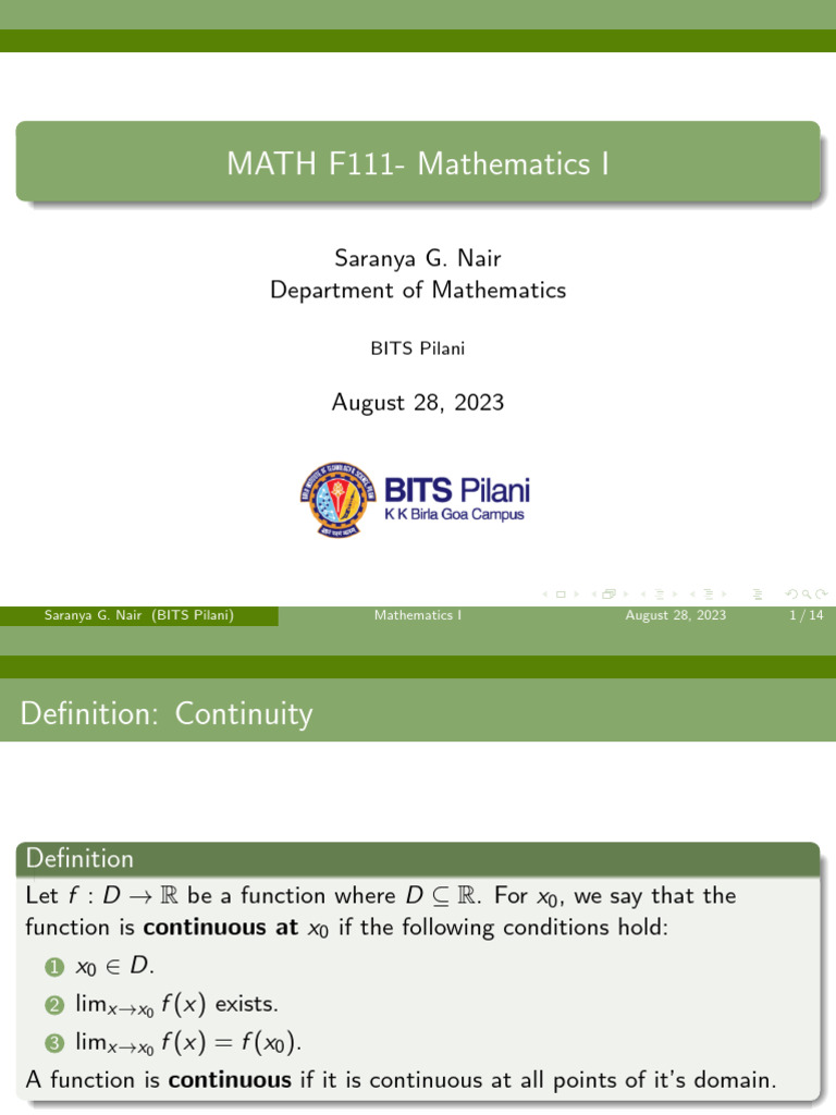 Lec 8 - Sequences | PDF