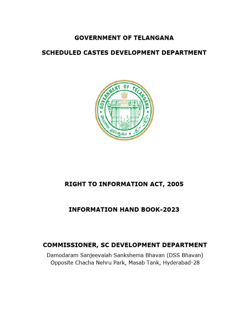 SCDD RTIManual | PDF