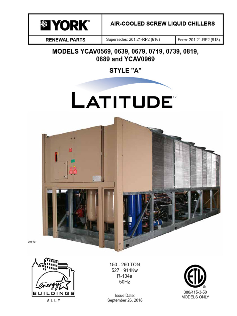 11 Manual Chiller YCA | PDF | Inductor | High Voltage