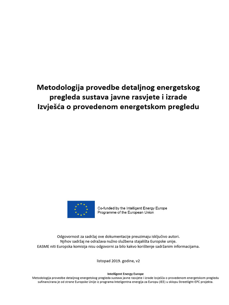 Metodologija Provedbe EP JR NAJNOVIJA-1 | PDF