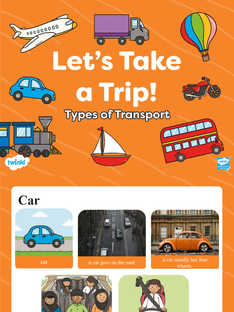 T TP 2660732 Lets Take A Trip Types of Transport Powerpoint Ver 4 | PDF ...