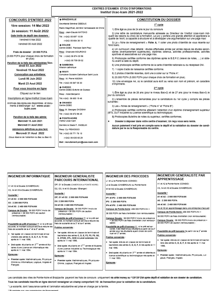 Intercalaire Congo 2022 V1 | PDF