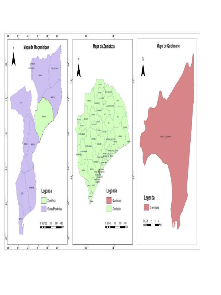 Mapas de Quelimane | PDF
