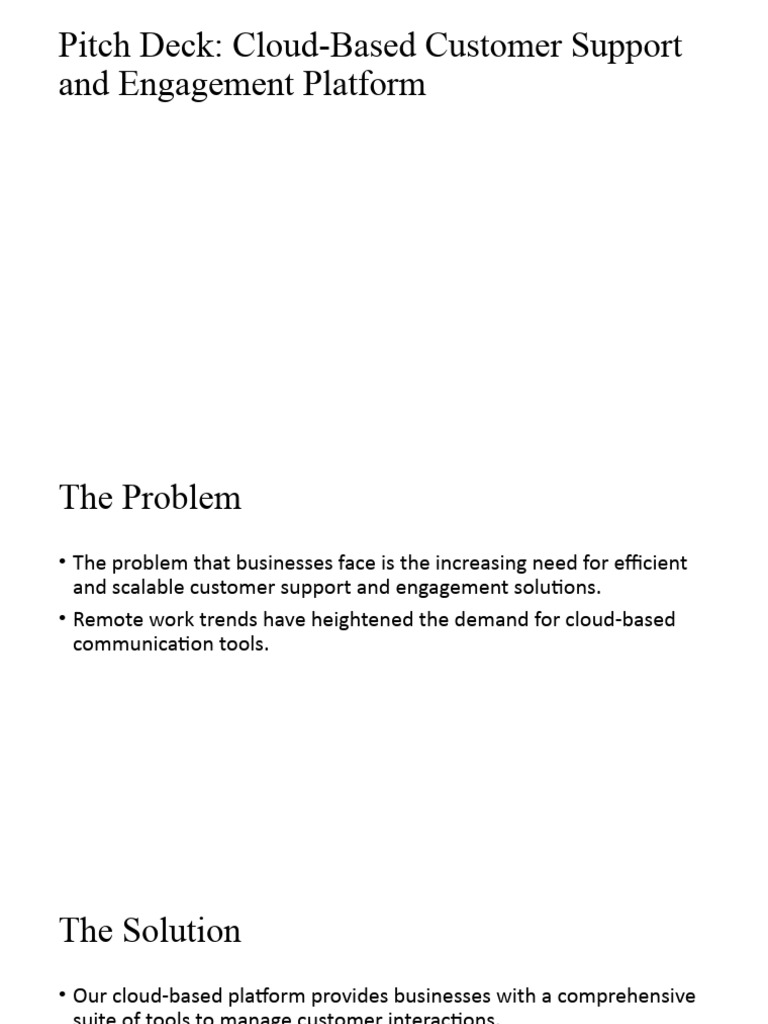 Pitch Deck Upgrad Updated | PDF | Cloud Computing | Target Audience