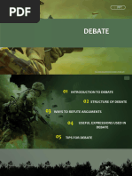 Debate Template | PDF