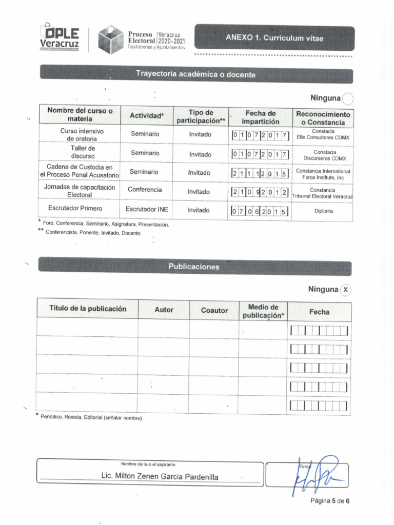 ANEXO 1 Hoja 5 | PDF
