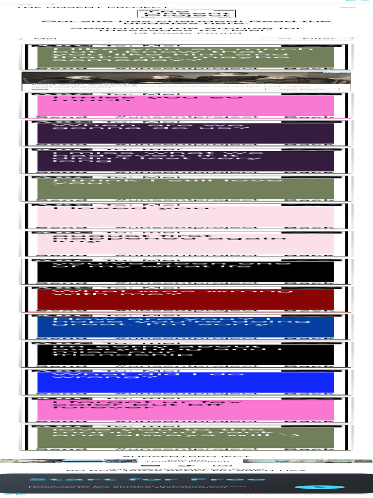 Unsent Project Archive - The Unsent Project | PDF