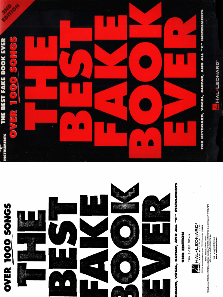Best Fake Book Ever, The | PDF