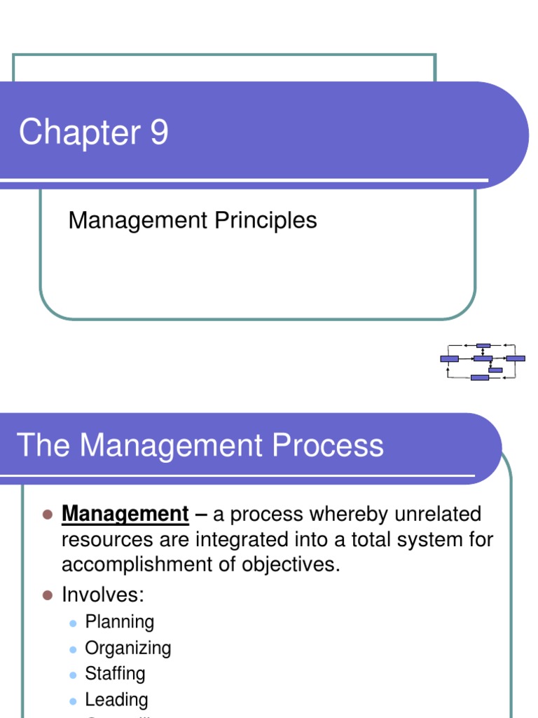 Chapter 09 Management Principles | PDF | Employment | Competence (Human ...